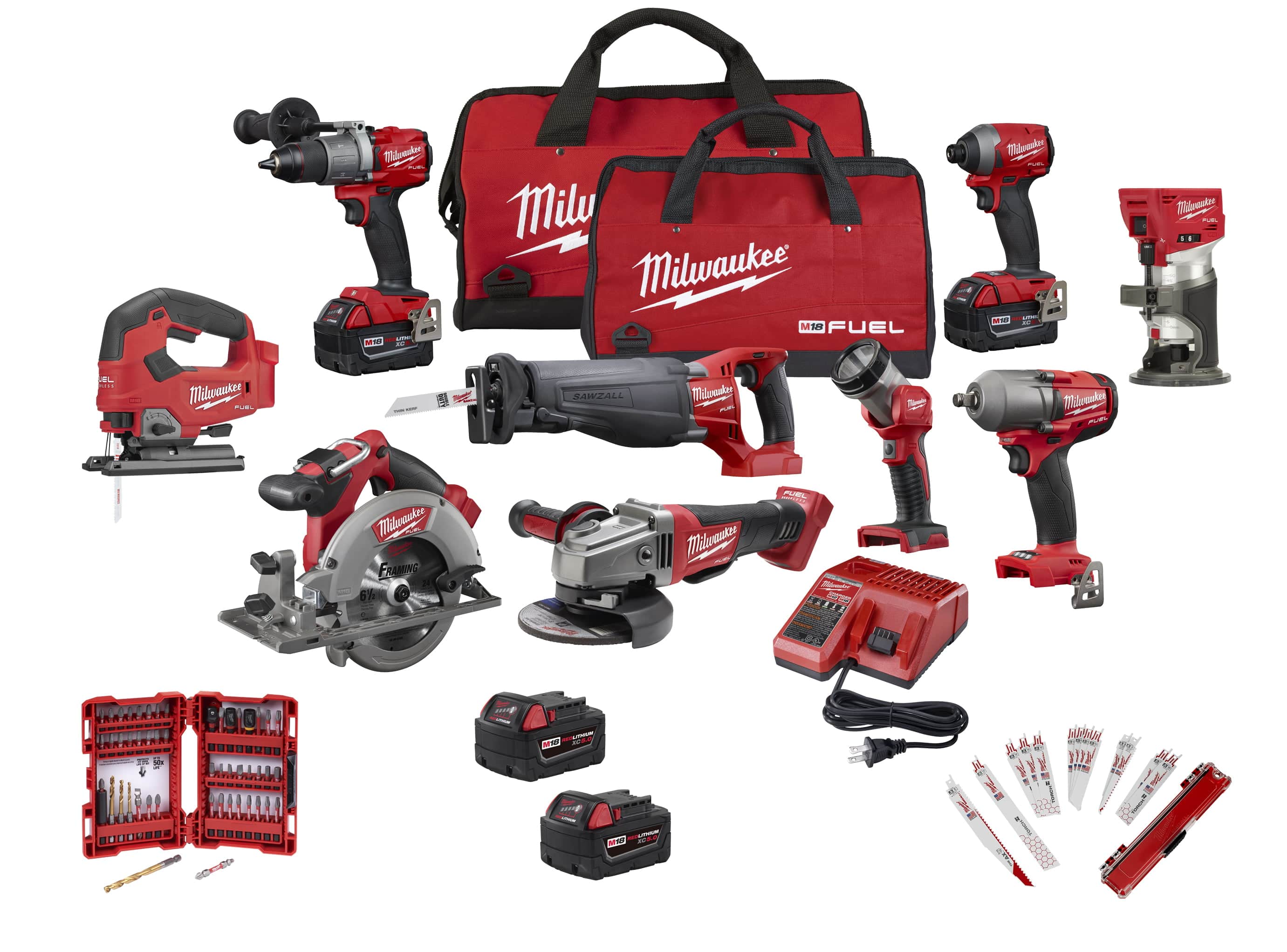 M18 Fuel Woodworking Kit - The Home Depot