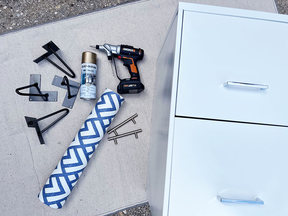 File Cabinet Makeover - The Home Depot