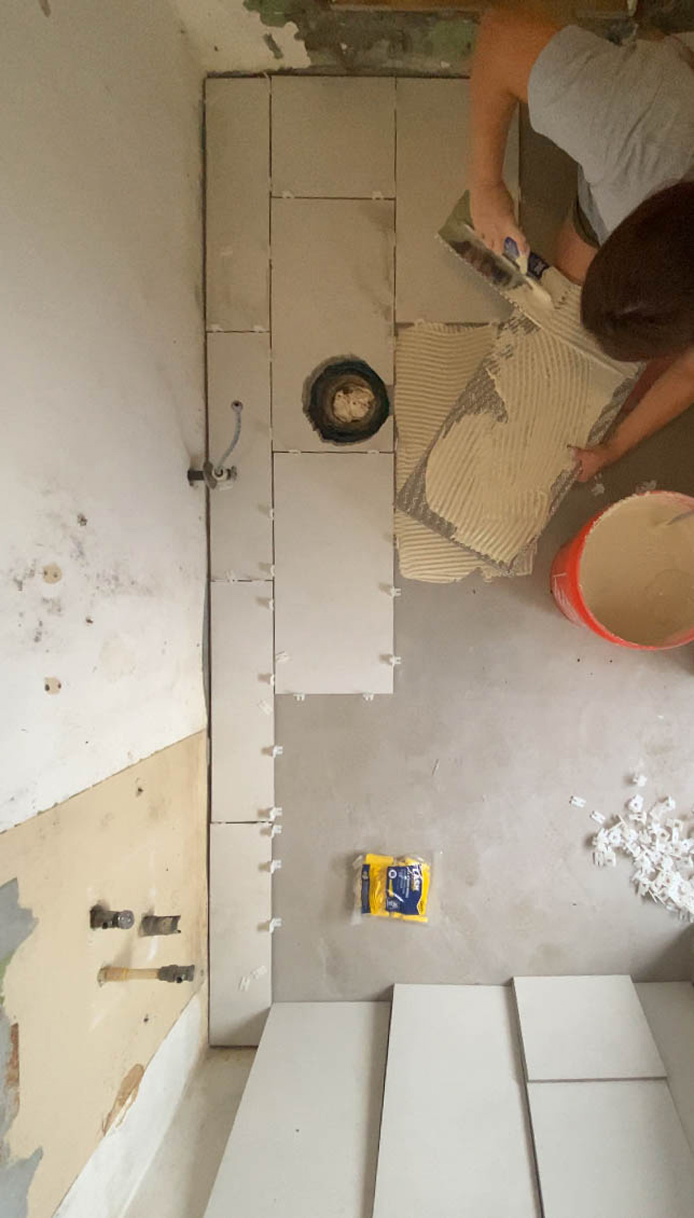 How to Easily Tile a Bathroom Using Marazzi EpicClean Tile - The Home Depot