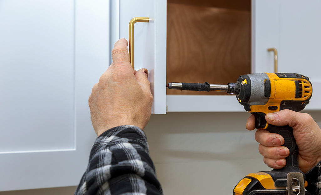 How To Install Cabinet Handles The Home Depot