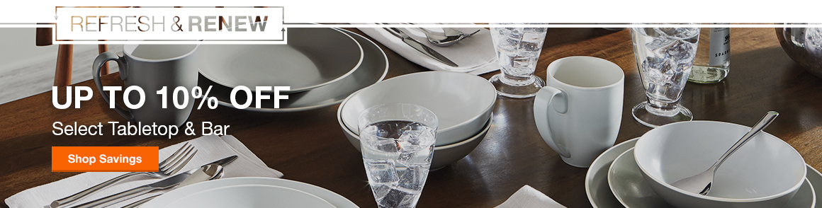 Shop Tableware & Bar at The Home Depot