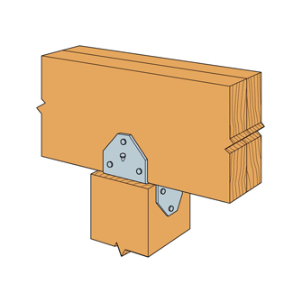 4x6 - Post Bases - Post Brackets - The Home Depot