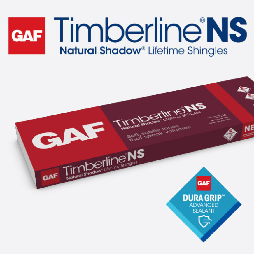 GAF Timberline Natural Shadow Hickory Algae Resistant Architectural ...