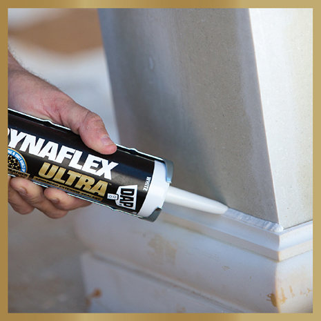 DAP Dynaflex Ultra 10.1 oz. Brown Advanced Exterior Window, Door, and Siding Sealant-18217 - The ...