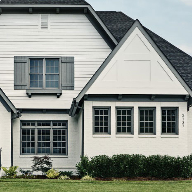 JELD-WEN 24 in. x 36 in. W-2500 Series White Painted Clad Wood Right ...