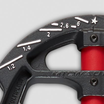 Milwaukee 1/2 in. EMT Iron Conduit Bender Head with Handle-48-22-4080 ...