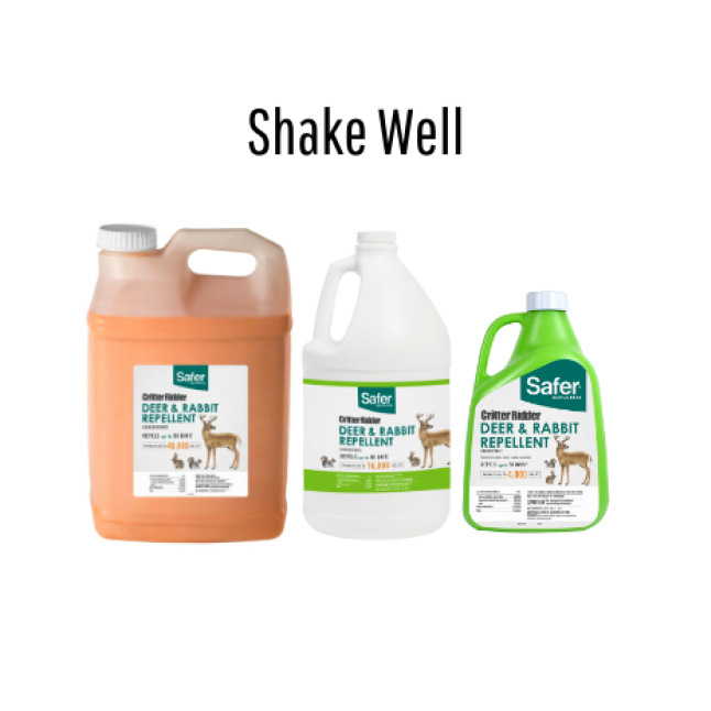 Safer Brand Critter Ridder 32 fl. oz. Deer and Rabbit Repellent ...