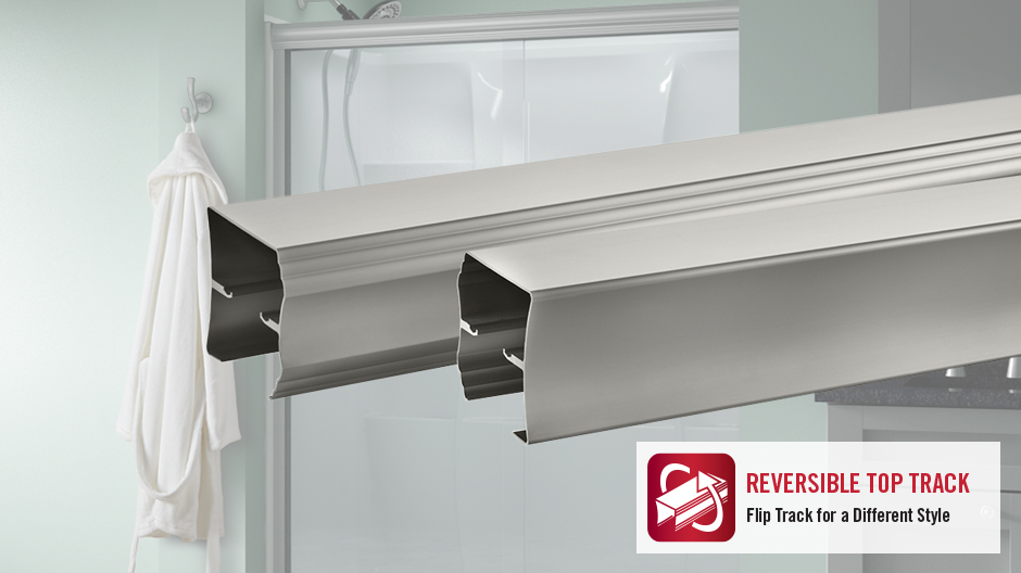 Sliding Shower Door Bottom Guide For 1/2 In Frameless Glass Shower Door ...