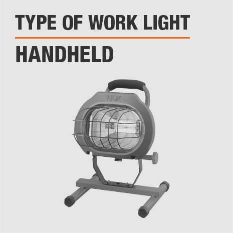 HDX 600-Watt Halogen Portable Work Light-H600P - The Home Depot
